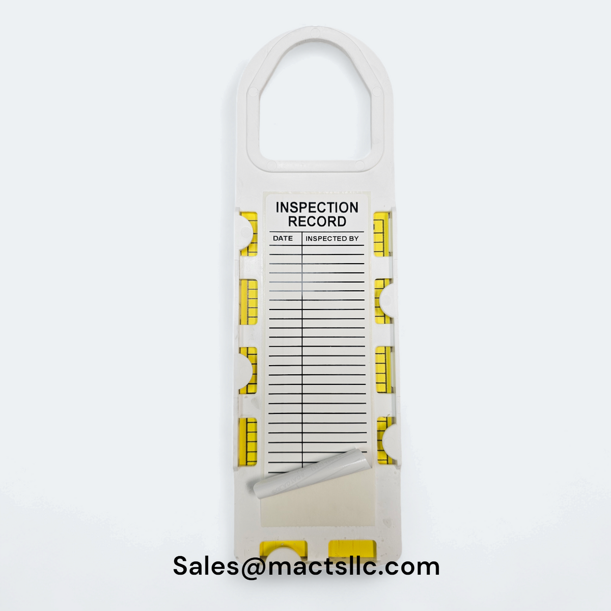 Scaffolding Peel and Stick Inspection Record Tags (25 Pack) – MAC ...